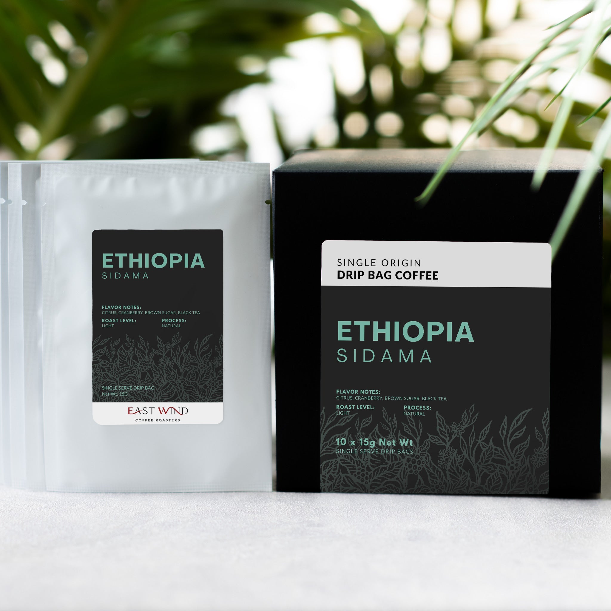 Drip Bag Coffee - Ethiopia Sidama – East Wind Coffee Roasters